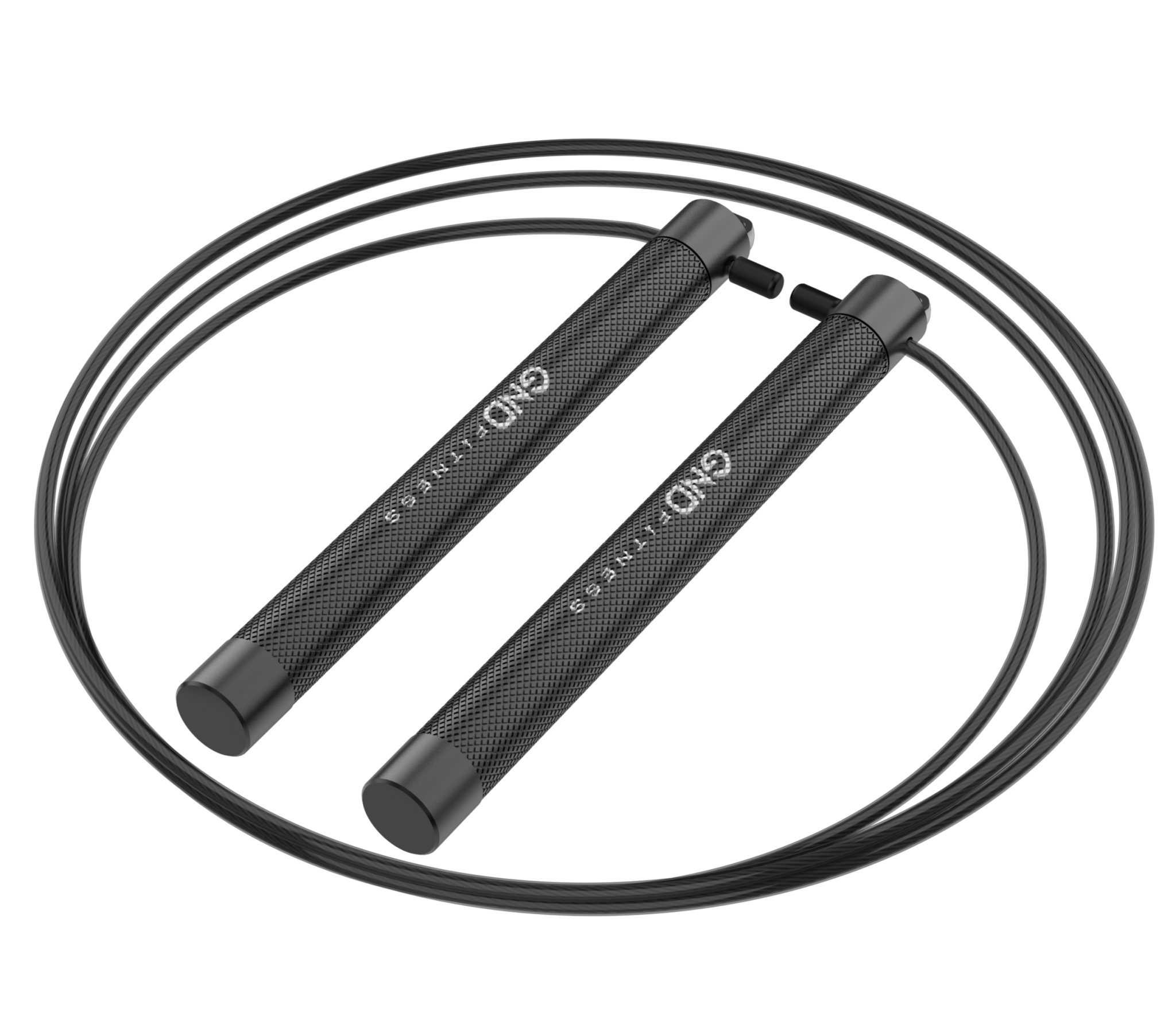 Speed Rope - Double Ball Bearing - Black | GND Fitness