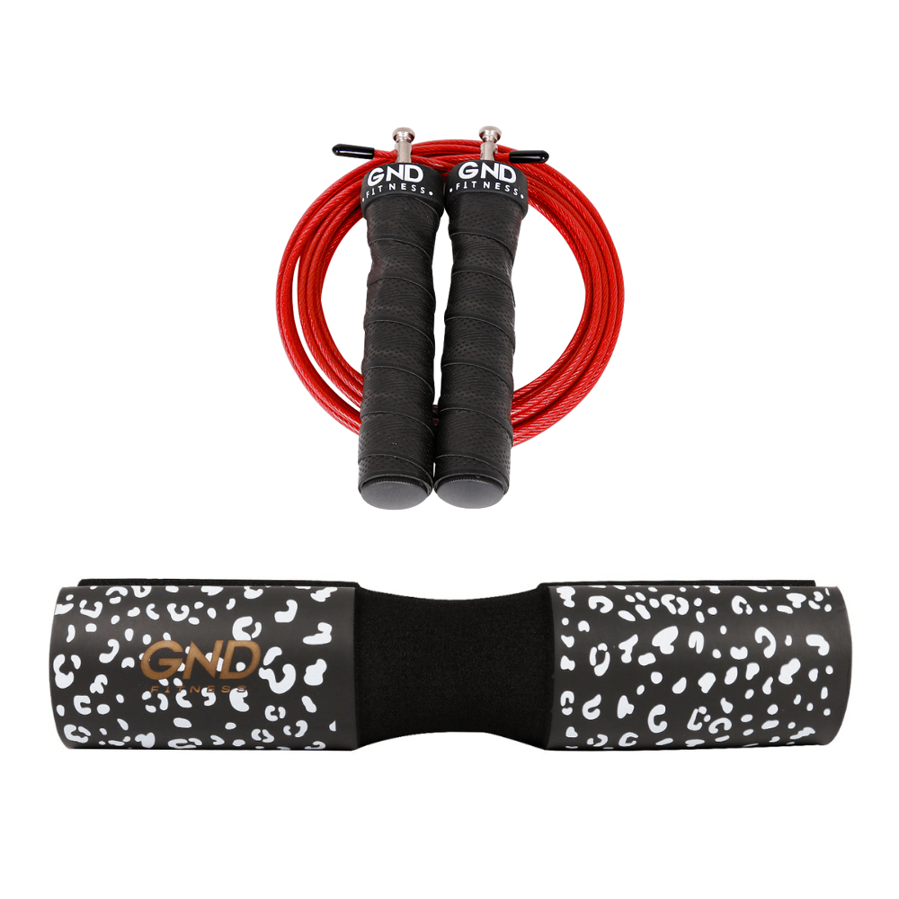 Skipping Rope & Barbell Pad Pack | GND Fitness