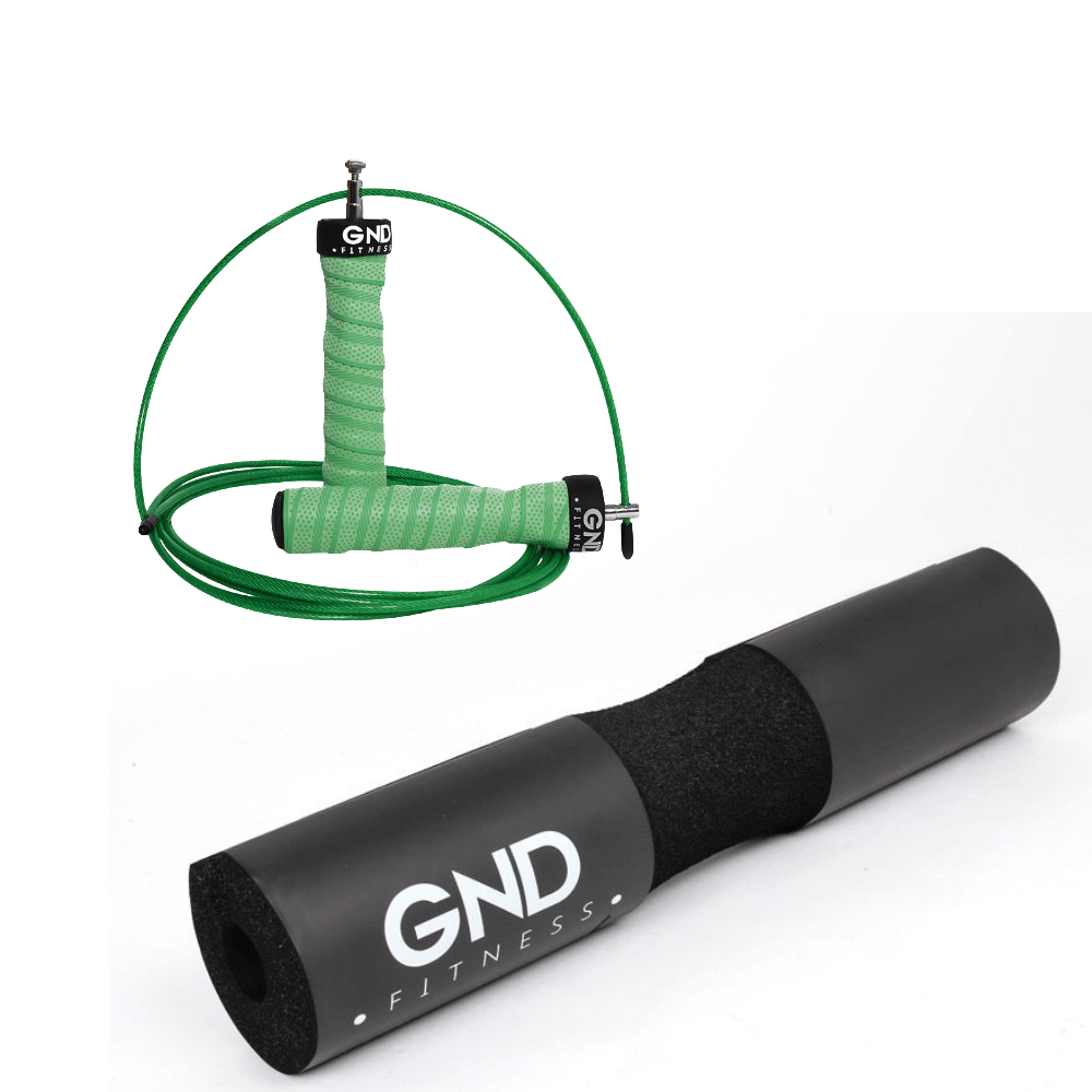 Skipping Rope & Barbell Pad Pack | GND Fitness